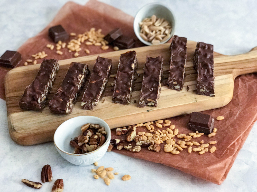 Nutty Chocolate Bars - Confessions of a Chocoholic